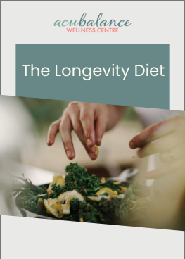 Longevity Diet Book - Resource - Acubalance Wellness Centre